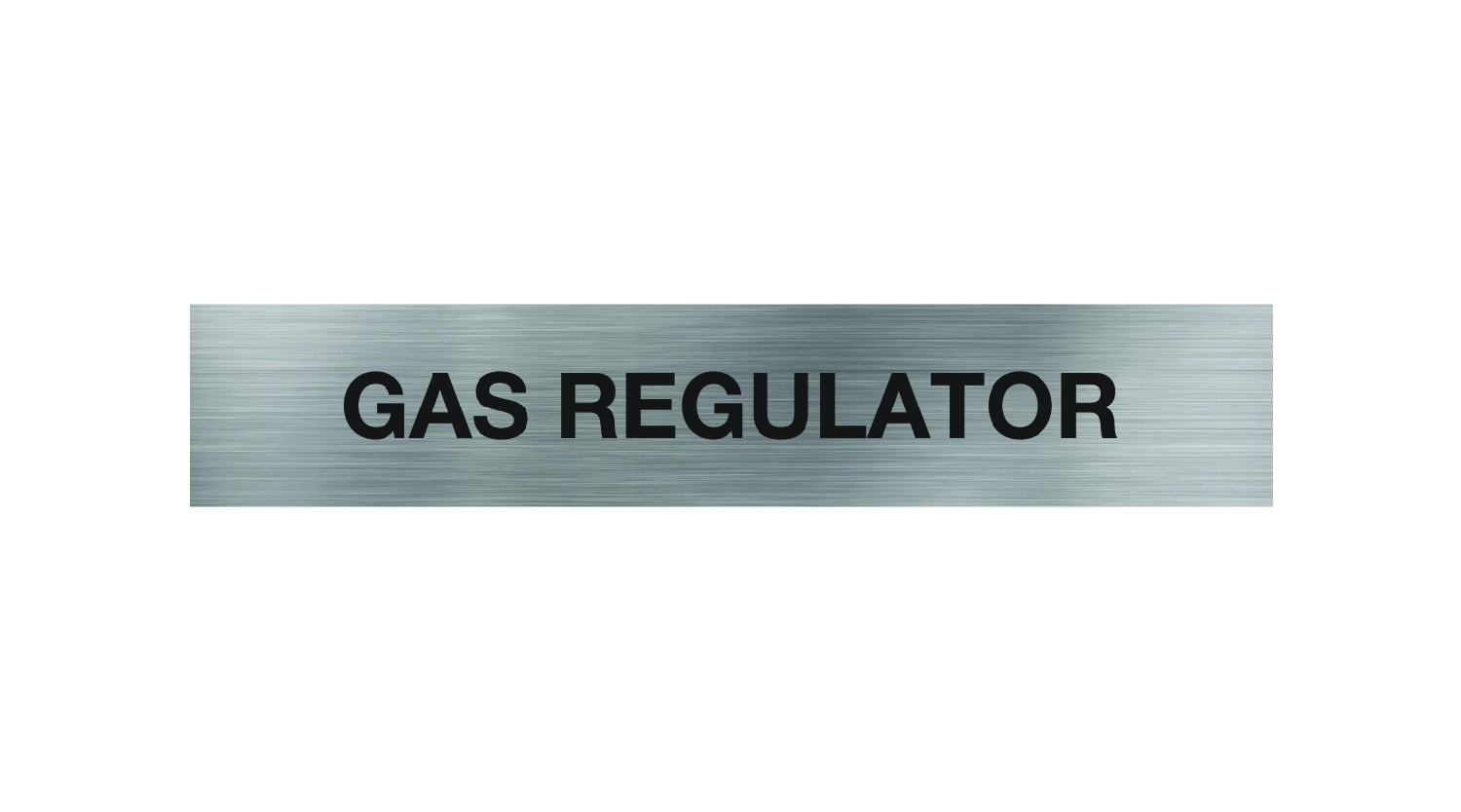 Gas Regulator Sign | Statutory Signs Online