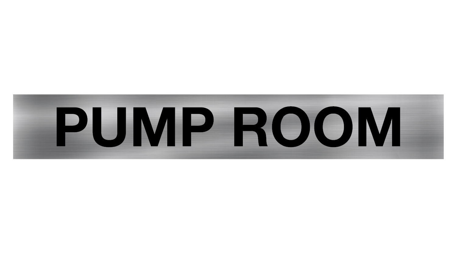 Pump Room Sign | Statutory Signs Online